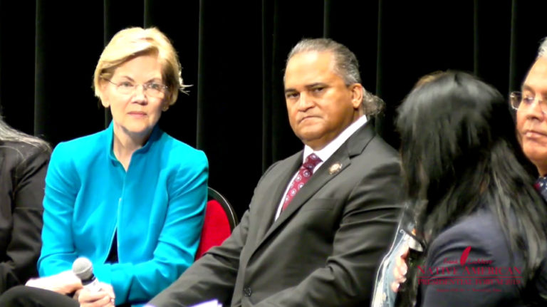 Elizabeth Warren Native American Presidential Forum - Climate Justice ...