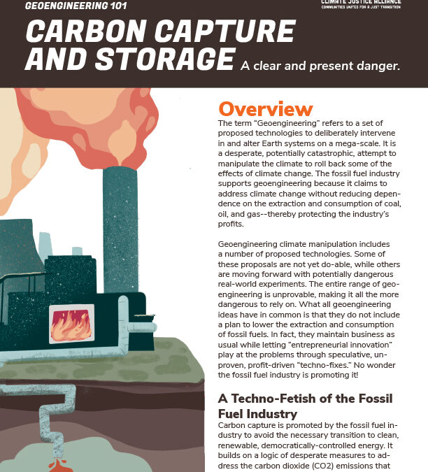CCS - Climate Justice Alliance